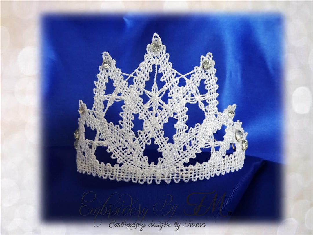Crown, Tiara and Headbands FSL – Embroidery by TM - designs by Teresa s ...