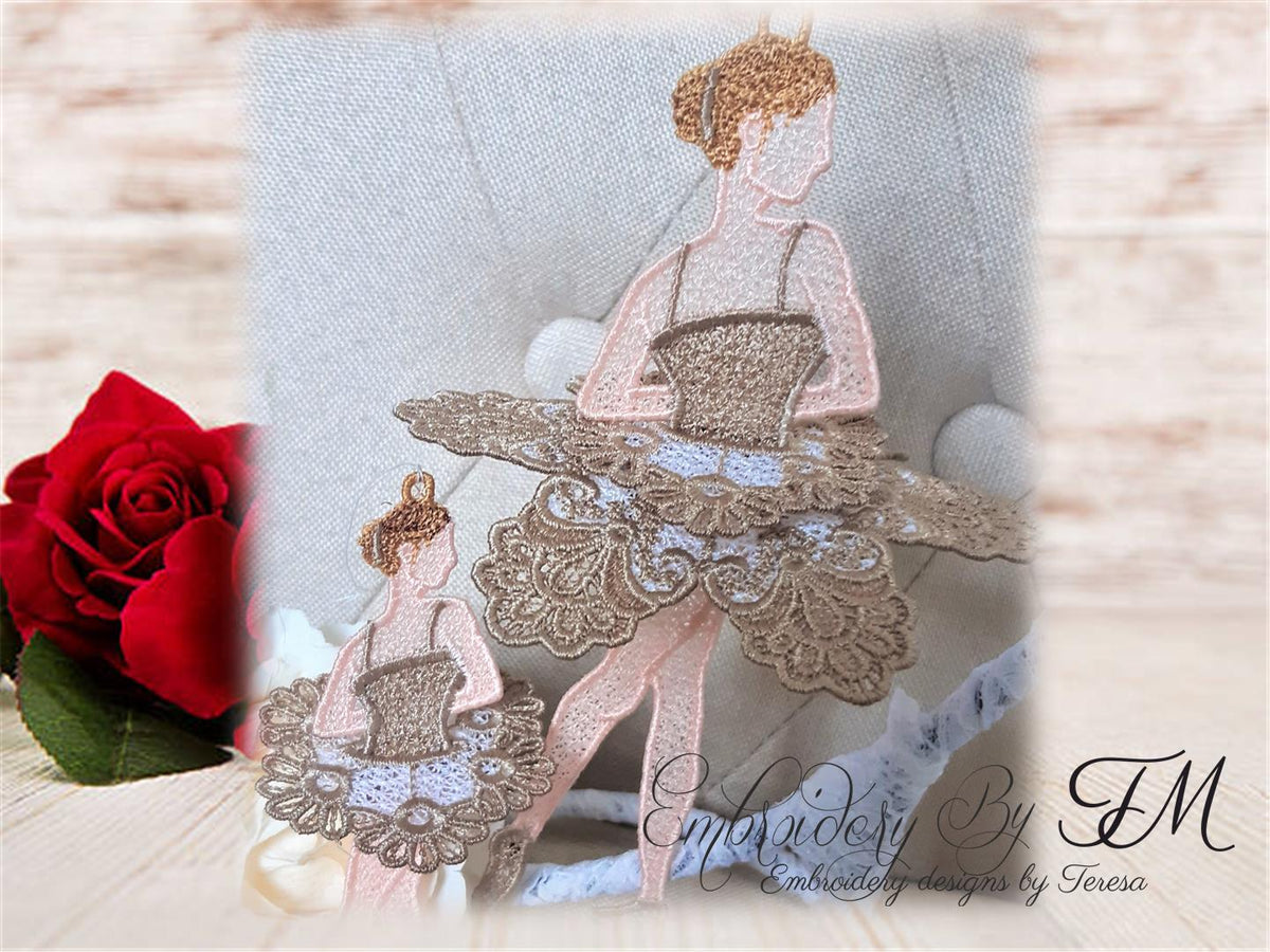 Vintage doll / 5x7 and 4x4 hoop – Embroidery by TM - designs by Teresa ...